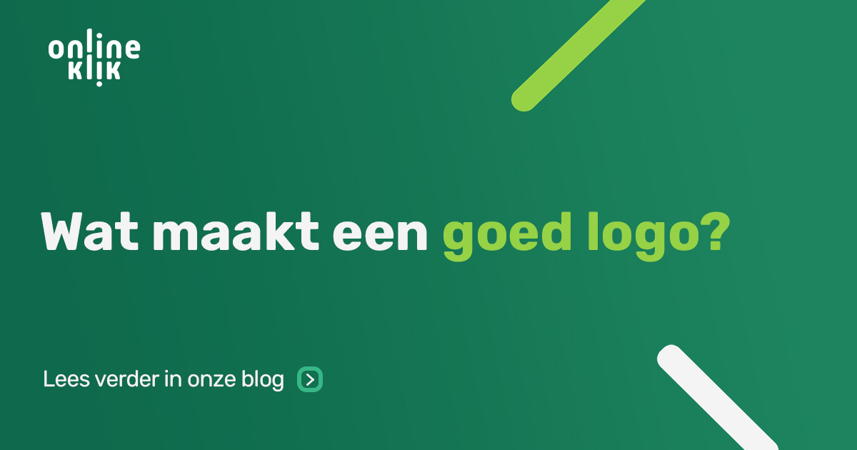 Wat maakt een goed logo? | Online Klik